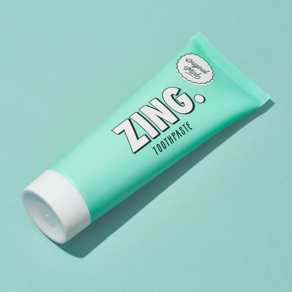 ZING. Fluoride-Free Toothpaste with Hydroxyapatite | Original Mint - ZING Toothpaste