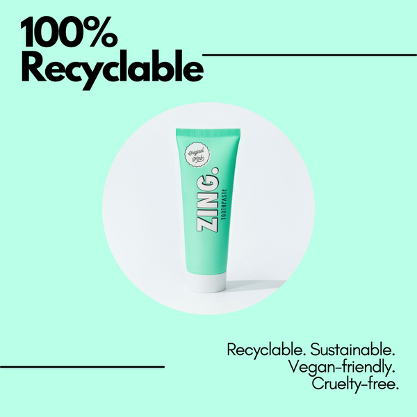ZING. Enamel Whitening | Original Mint Toothpaste - ZING Toothpaste
