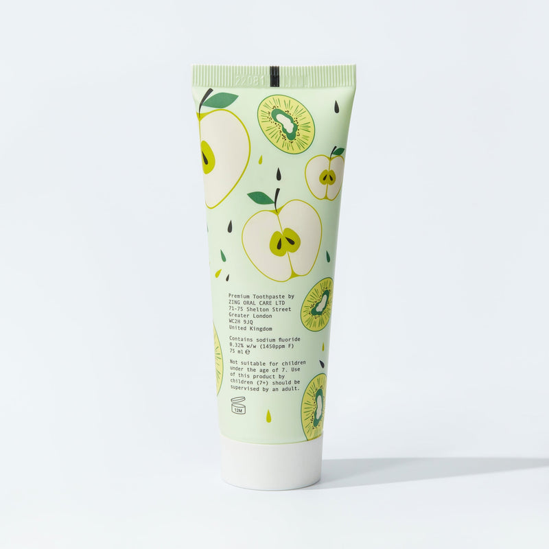 ZING. Enamel Whitening Toothpaste with Hydroxyapatite | Apple & Kiwi ...